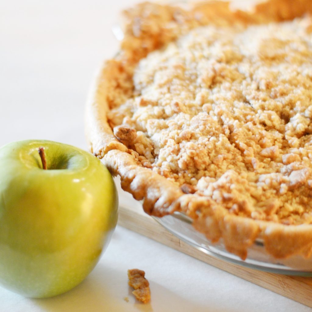 Apple Pie with Almond Crumble - Write Styles